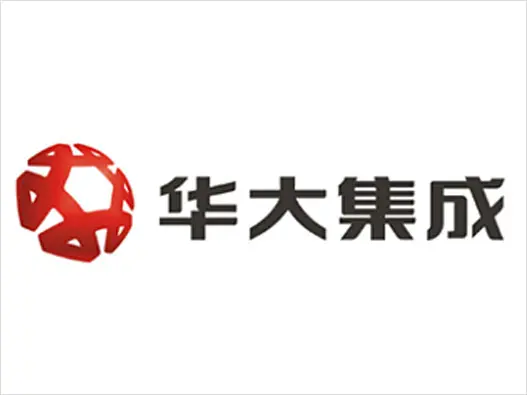 金钱LOGO设计-华大集成品牌logo设计-诗宸标志设计