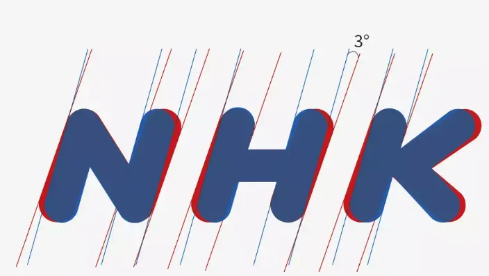 日本广播协会NHK的新logo-诗宸标志设计