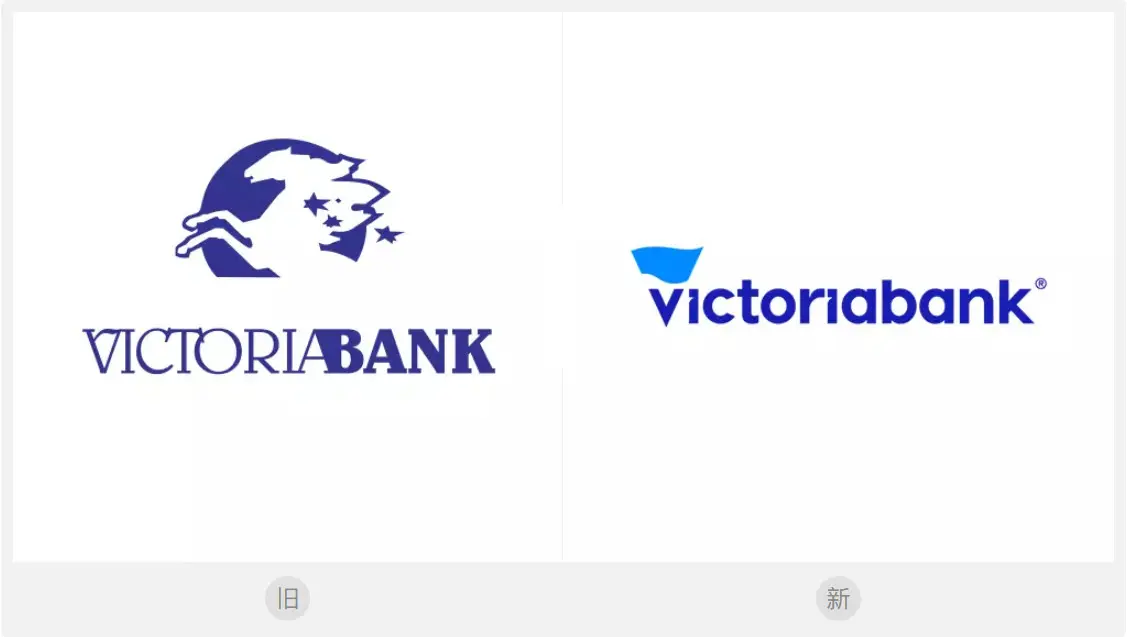 维多利亚银行Victoria Bank启用新LOGO-诗宸标志设计