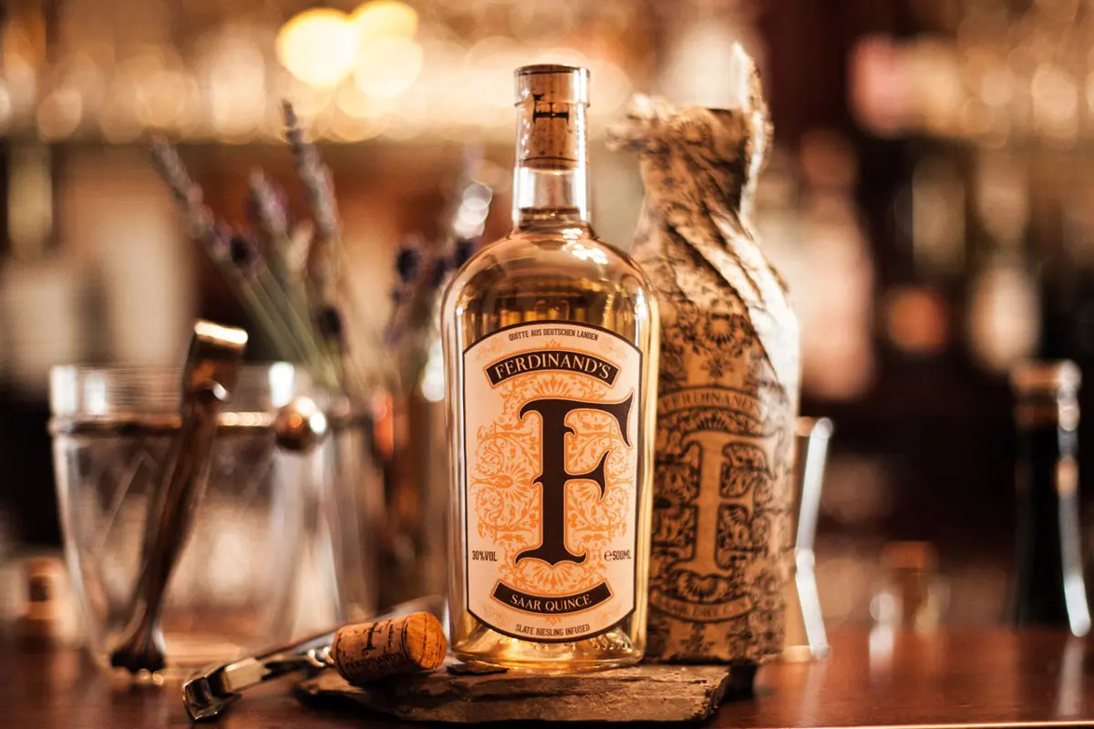 Ferdinand's Saar标志设计含义及杜松子酒品牌设计理念-诗宸标志设计