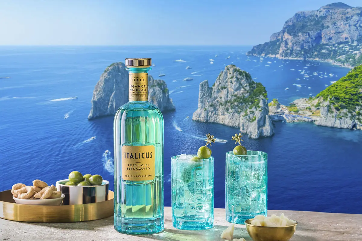 Italicus标志设计含义及杜松子酒品牌设计理念-诗宸标志设计