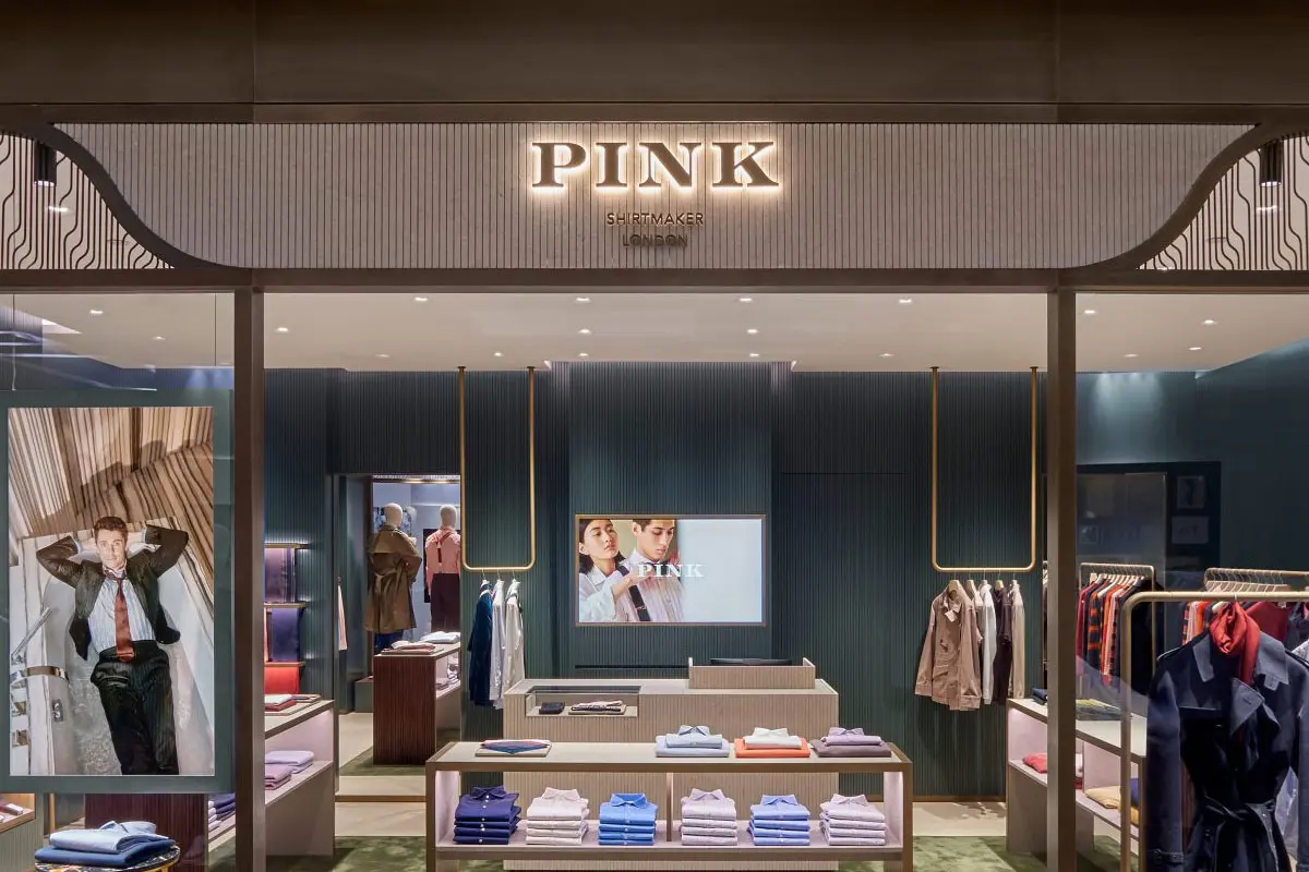 Thomas Pink标志设计含义及服装品牌设计理念-诗宸标志设计