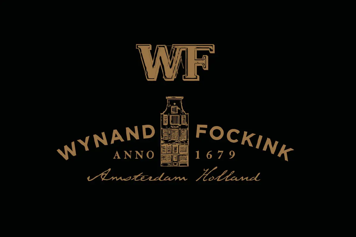 Wynand Fockink标志设计含义及杜松子酒品牌设计理念-诗宸标志设计