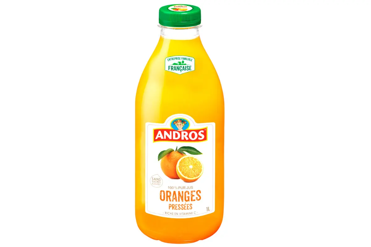 Andros安德鲁logo设计含义及果汁果汁品牌设计理念-诗宸标志设计