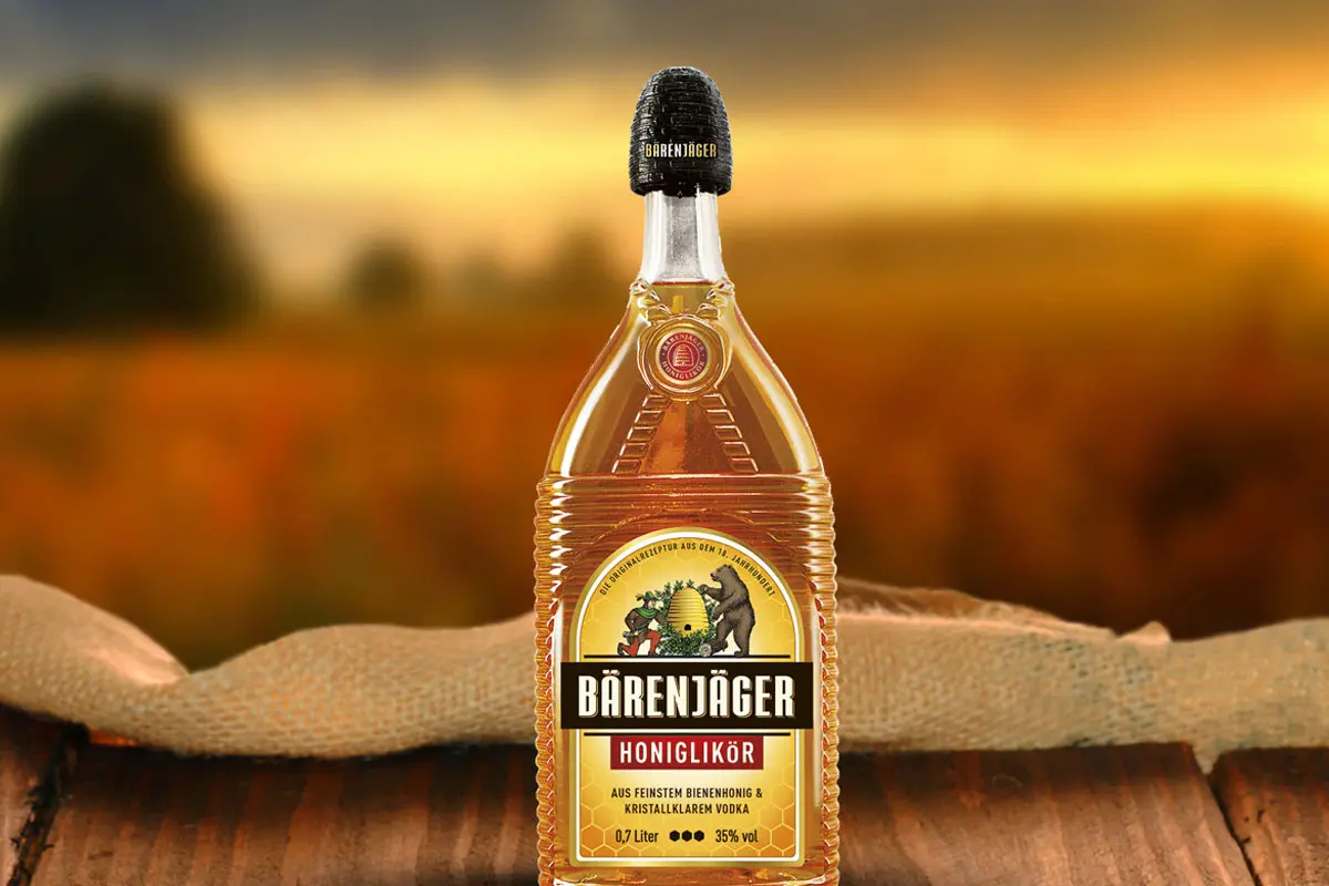 Bärenjäger标志设计含义及利口酒品牌设计理念-诗宸标志设计