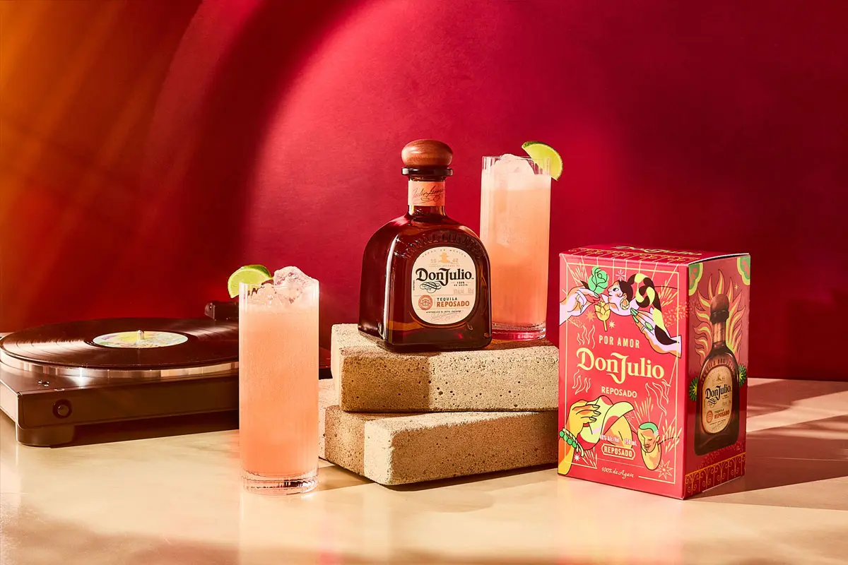 Don Julio唐胡里奥logo设计含义及龙舌兰品牌设计理念-诗宸标志设计