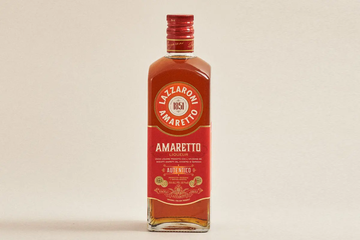 Lazzaroni Amaretto标志设计含义及利口酒品牌设计理念-诗宸标志设计