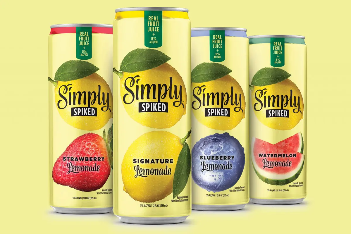 Simply Beverages果汁logo设计含义及果汁品牌设计理念-诗宸标志设计