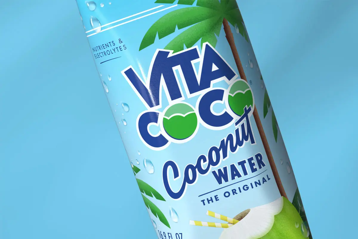 VITA COCO唯他可可logo设计含义及果汁品牌设计理念-诗宸标志设计