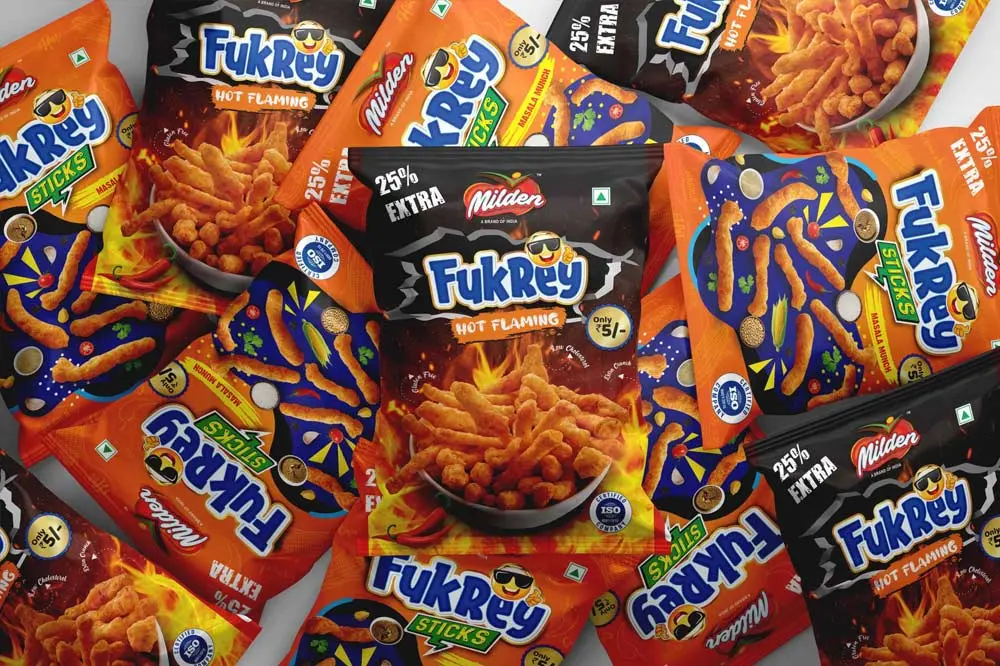 Fukrey零食包装设计图片-诗宸标志设计