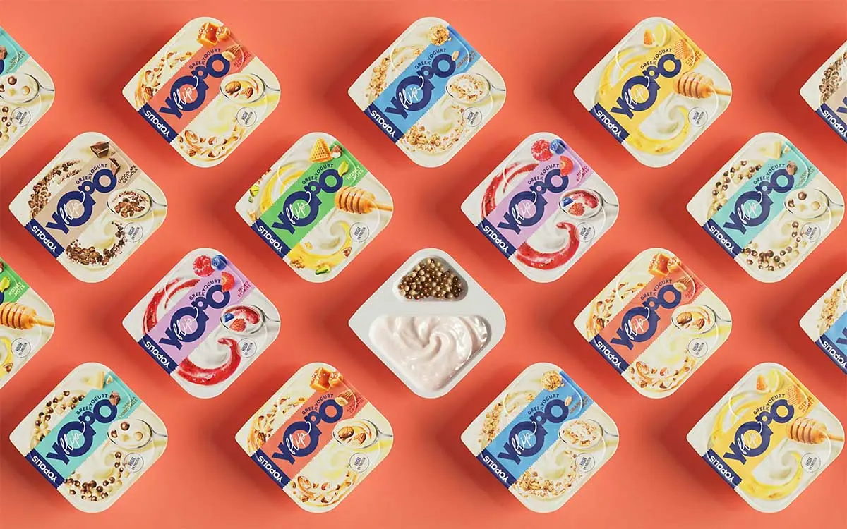 Yopolis酸奶包装设计图片-诗宸标志设计