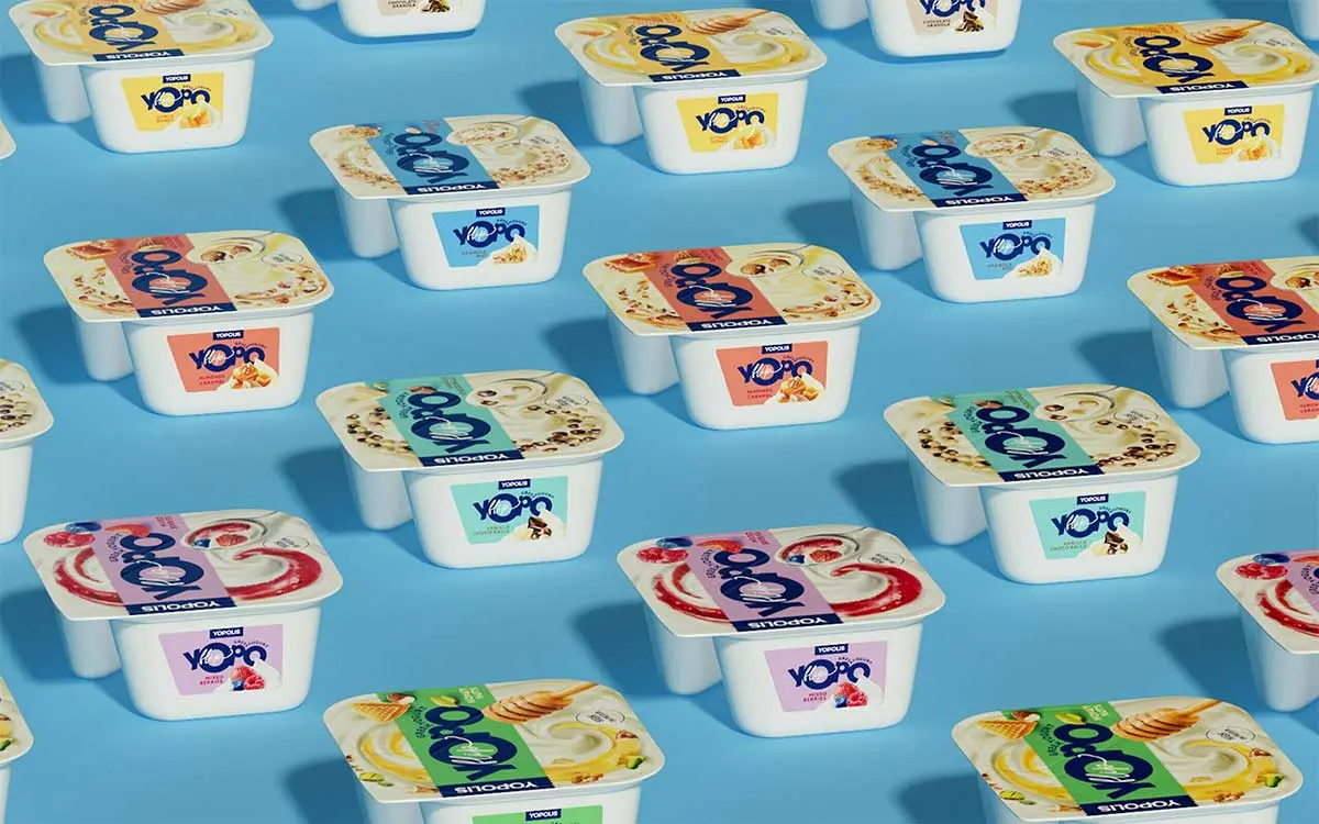 Yopolis酸奶包装设计图片-诗宸标志设计