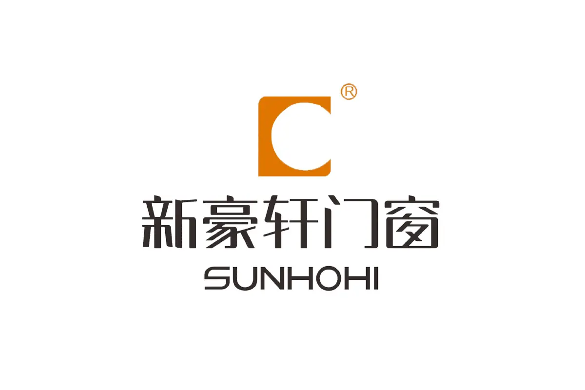 新豪轩门窗标志logo图片-诗宸标志设计