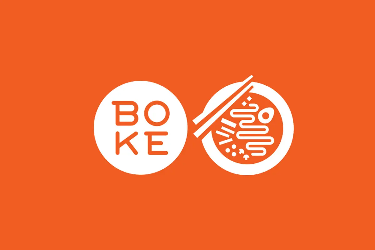 Boke Bowl拉面标志logo图片-诗宸标志设计