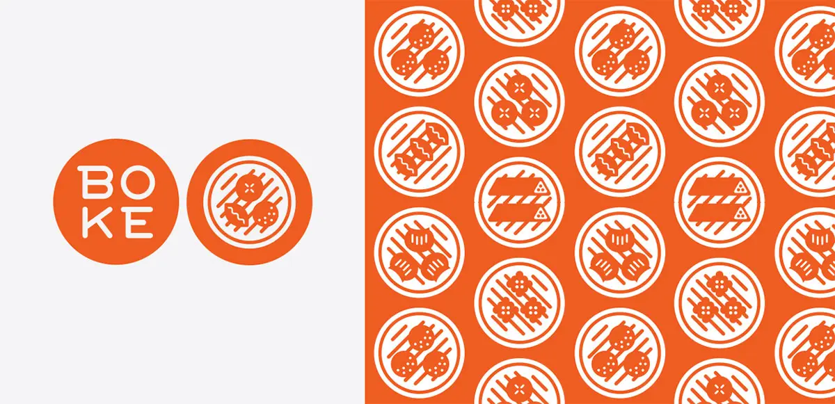 Boke Bowl拉面标志logo图片-诗宸标志设计