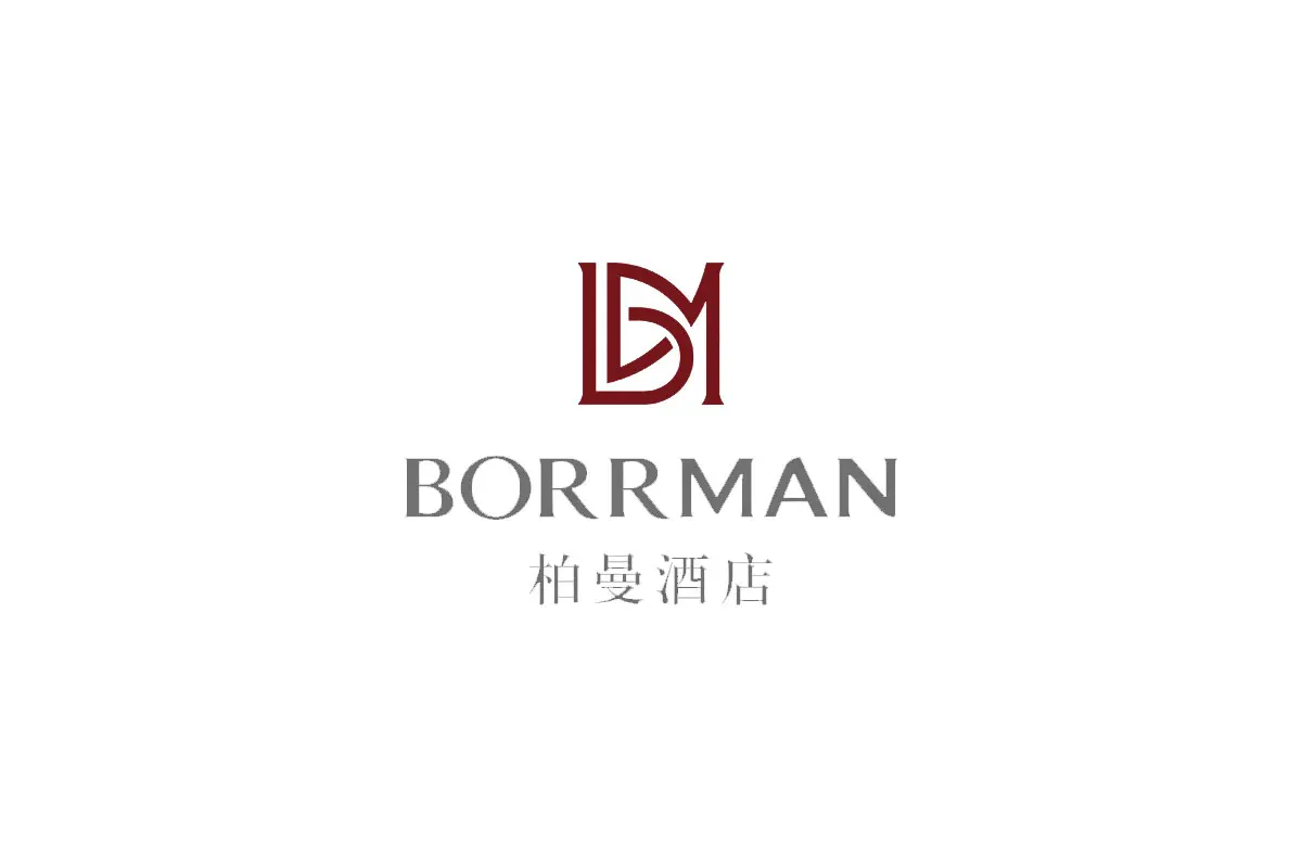 BORRMAN柏曼酒店标志设计含义及酒店品牌设计理念-诗宸标志设计