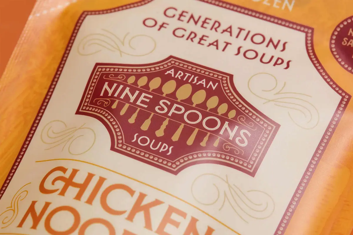 NINE SPOONS SOUP九匙汤包装设计赏析-诗宸标志设计