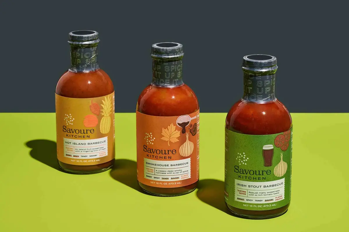 Savoure Kitchen调味品包装设计赏析-诗宸标志设计