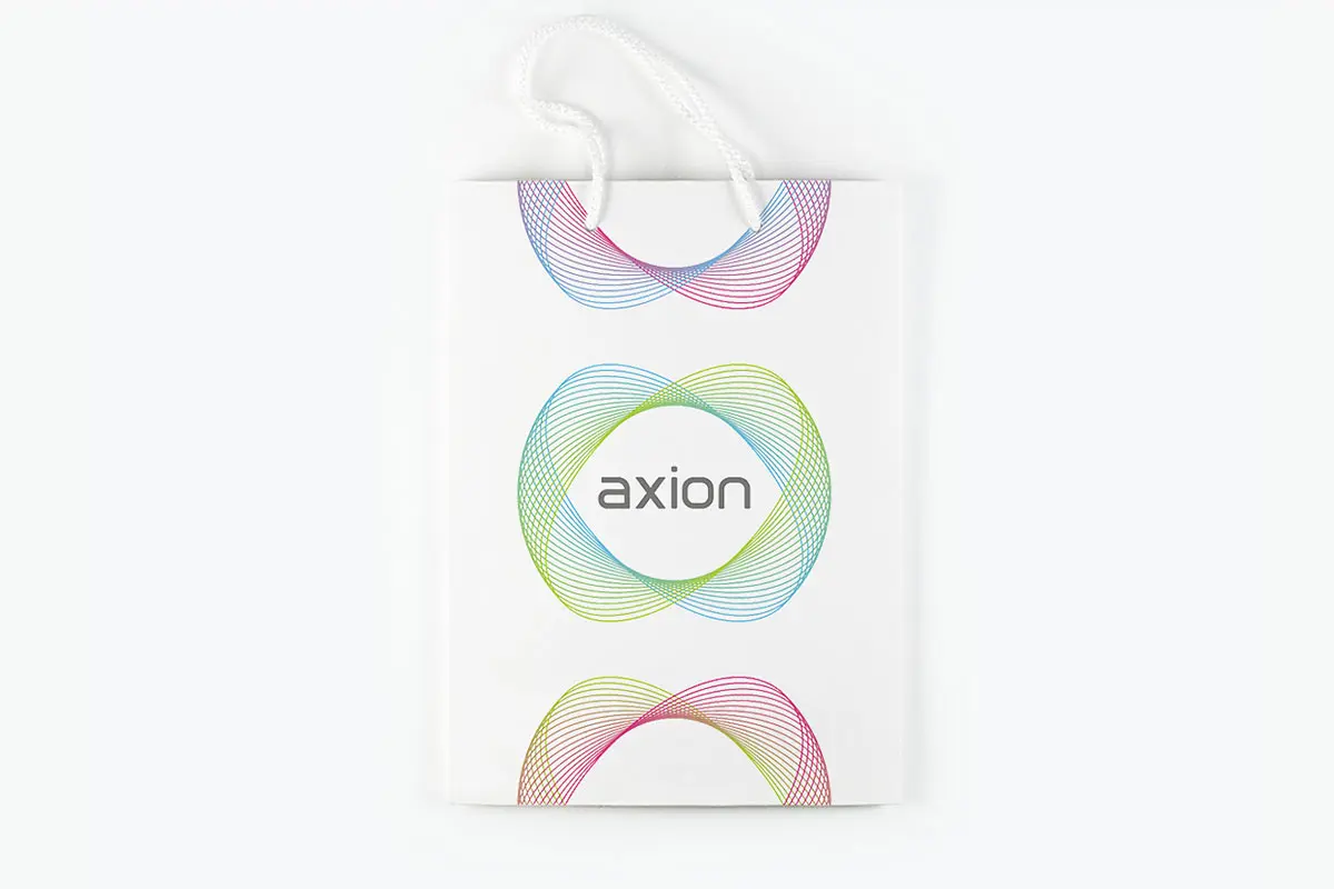 axion爱新标志logo图片-诗宸标志设计